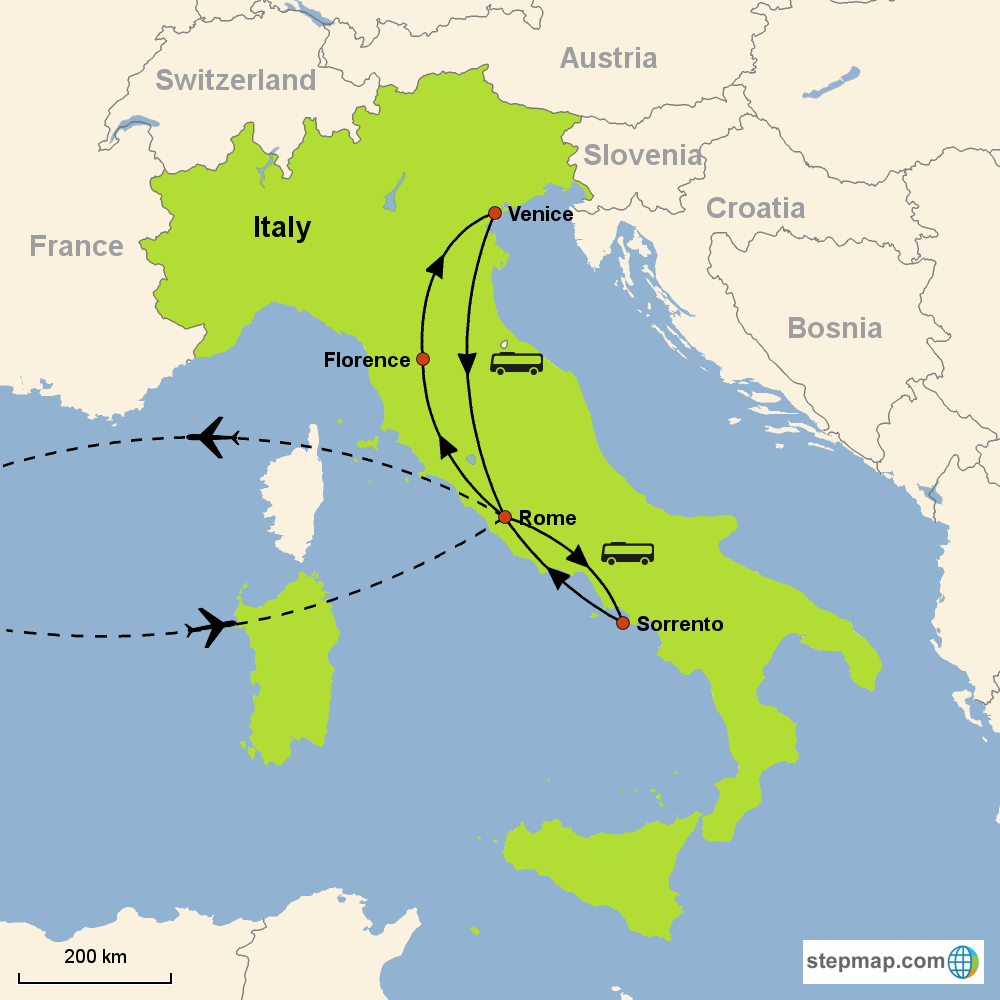 Unforgettable Italy Escorted Tour